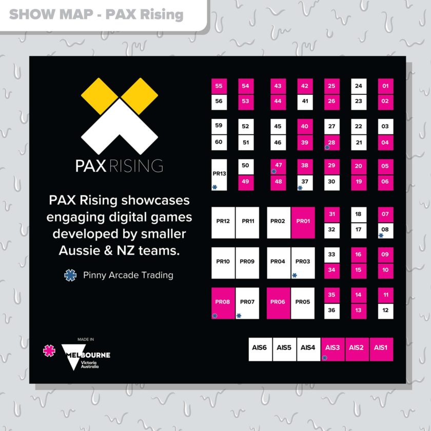 PAX Australia 2019 Map is Here