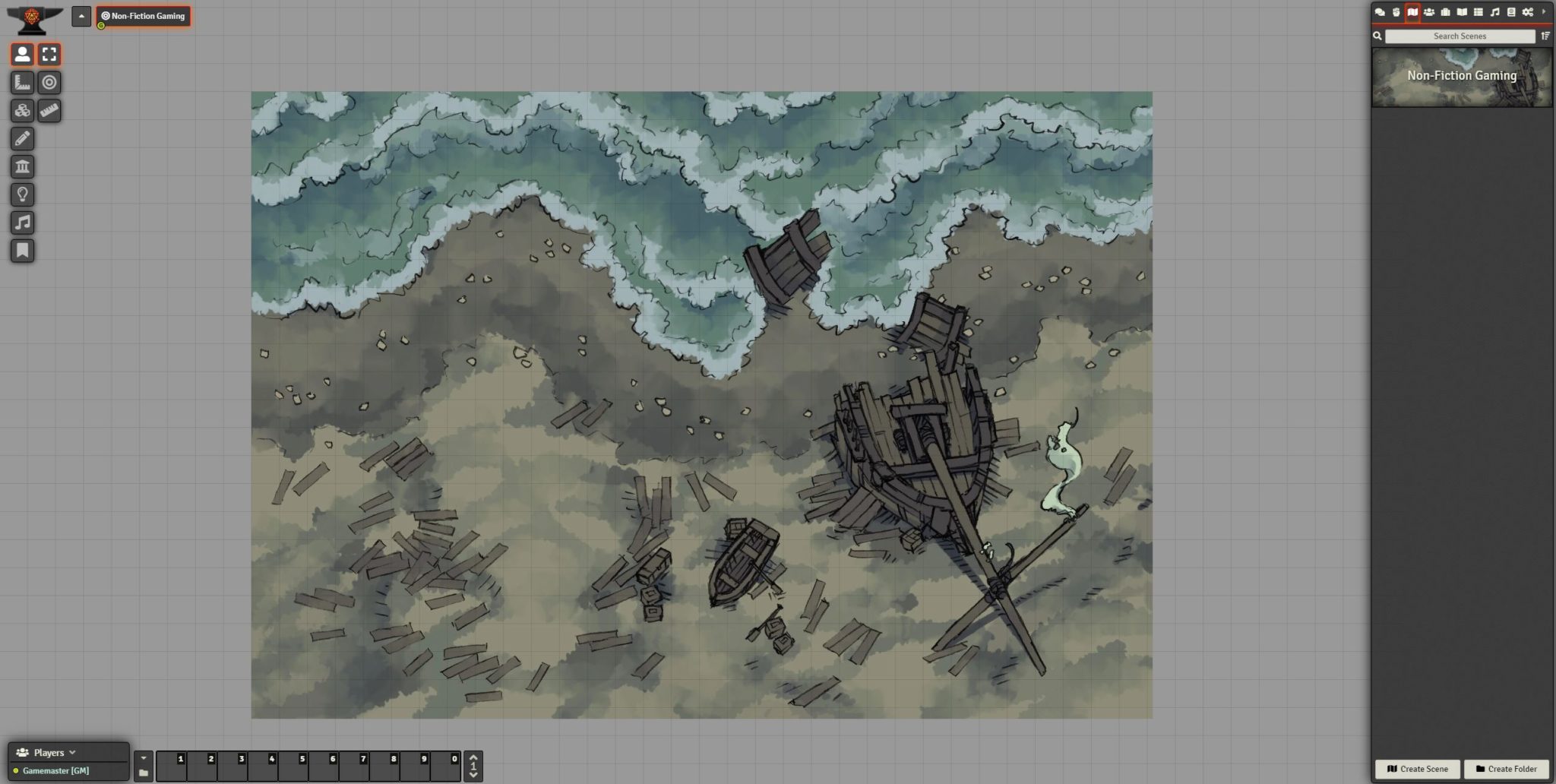 Foundry VTT Guide - Setting up Maps and Scenes for Campaign Prep